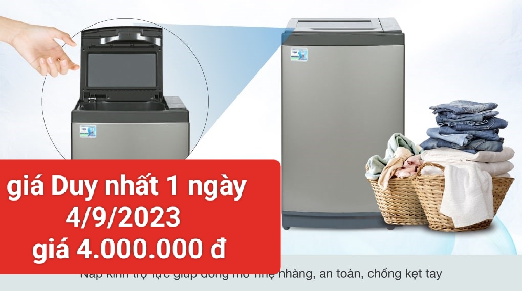 Máy giặt Aqua 8 KG AQW-KS80GT S