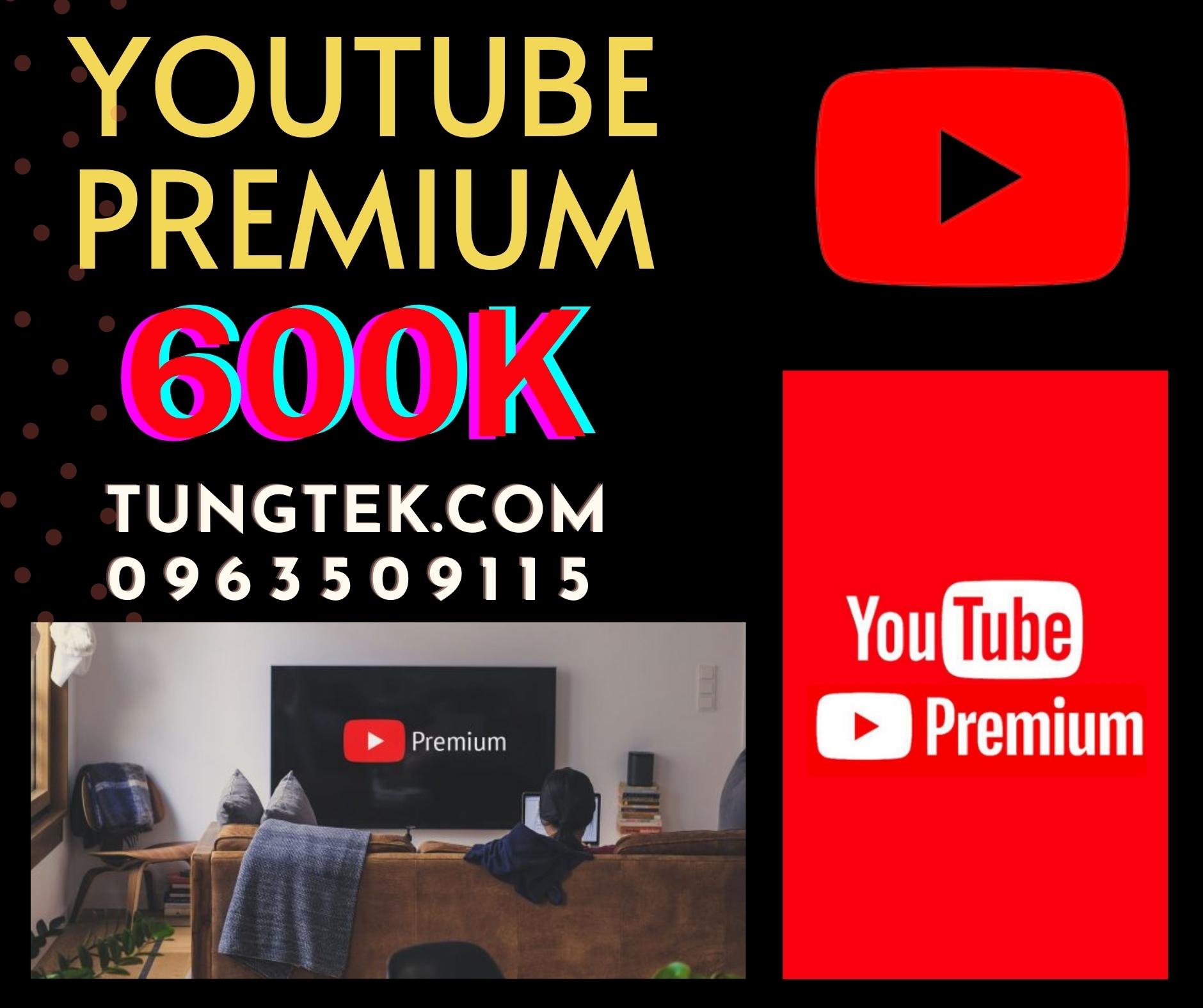Youtube Premium 600K 🎯